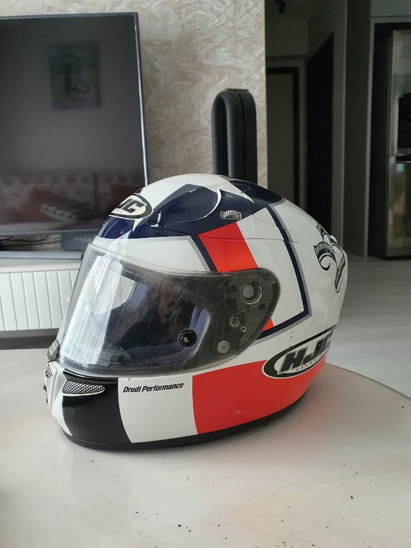 HJC RPHA 10 BEN SPIES HELMET (SIZE L), Motorcycles, Motorcycle Apparel ...