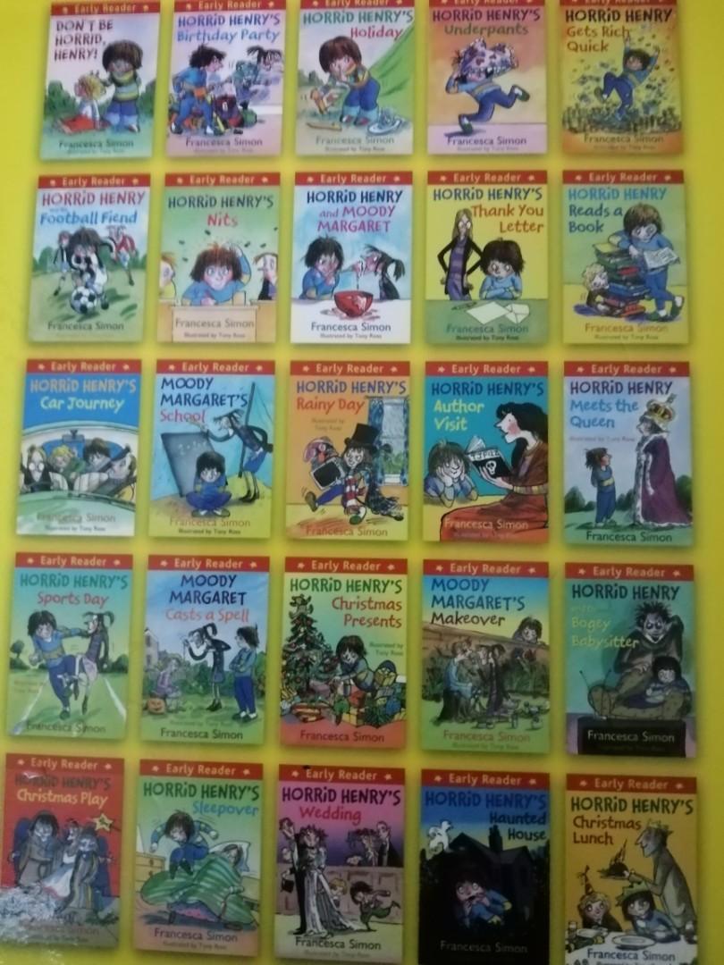 Horrid Henry Story books, Books & Stationery, Children's Books on Carousell