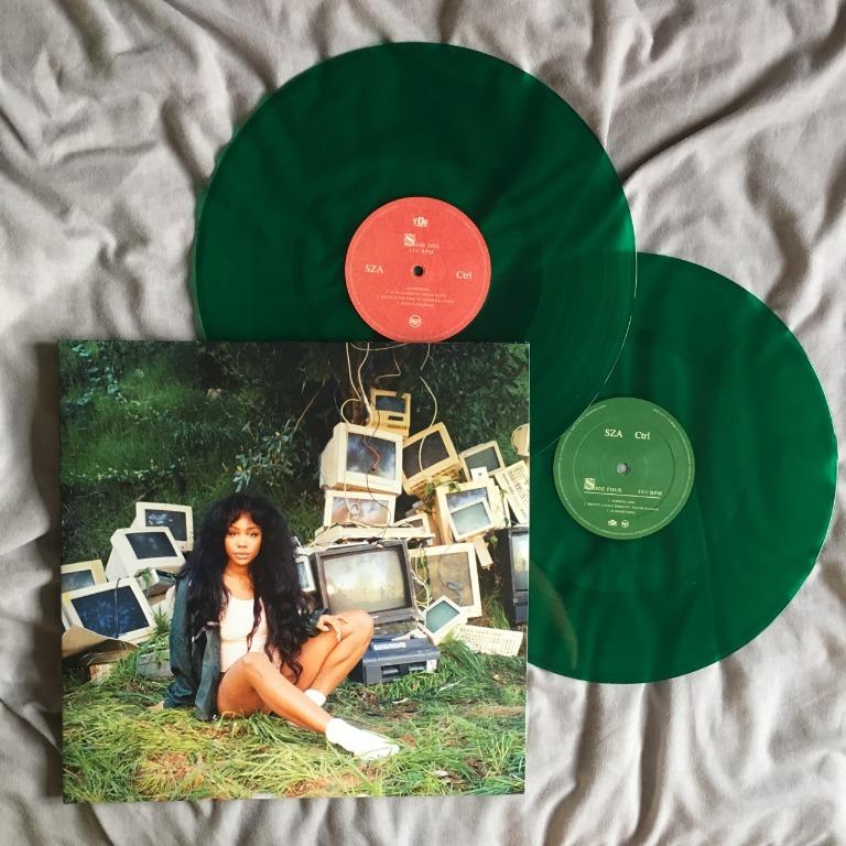 SZA - Ctrl Translucent Green Limited Edition Vinyl LP Record, Hobbies ...