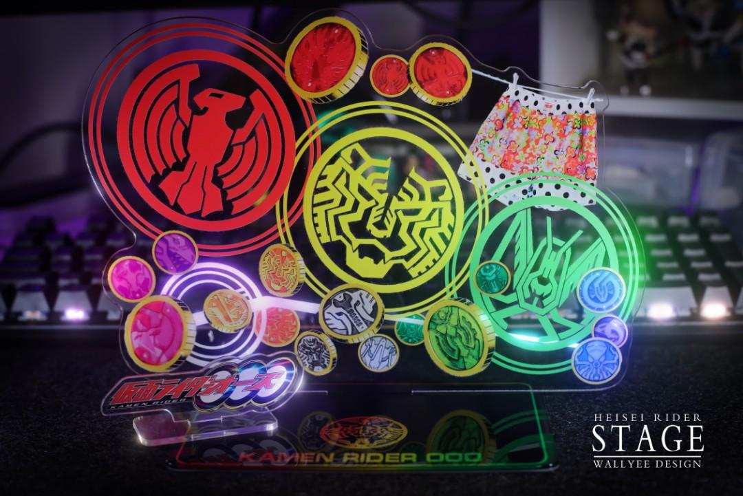 Kamen Rider OOO Background, Hobbies & Toys, Collectibles & Memorabilia ...