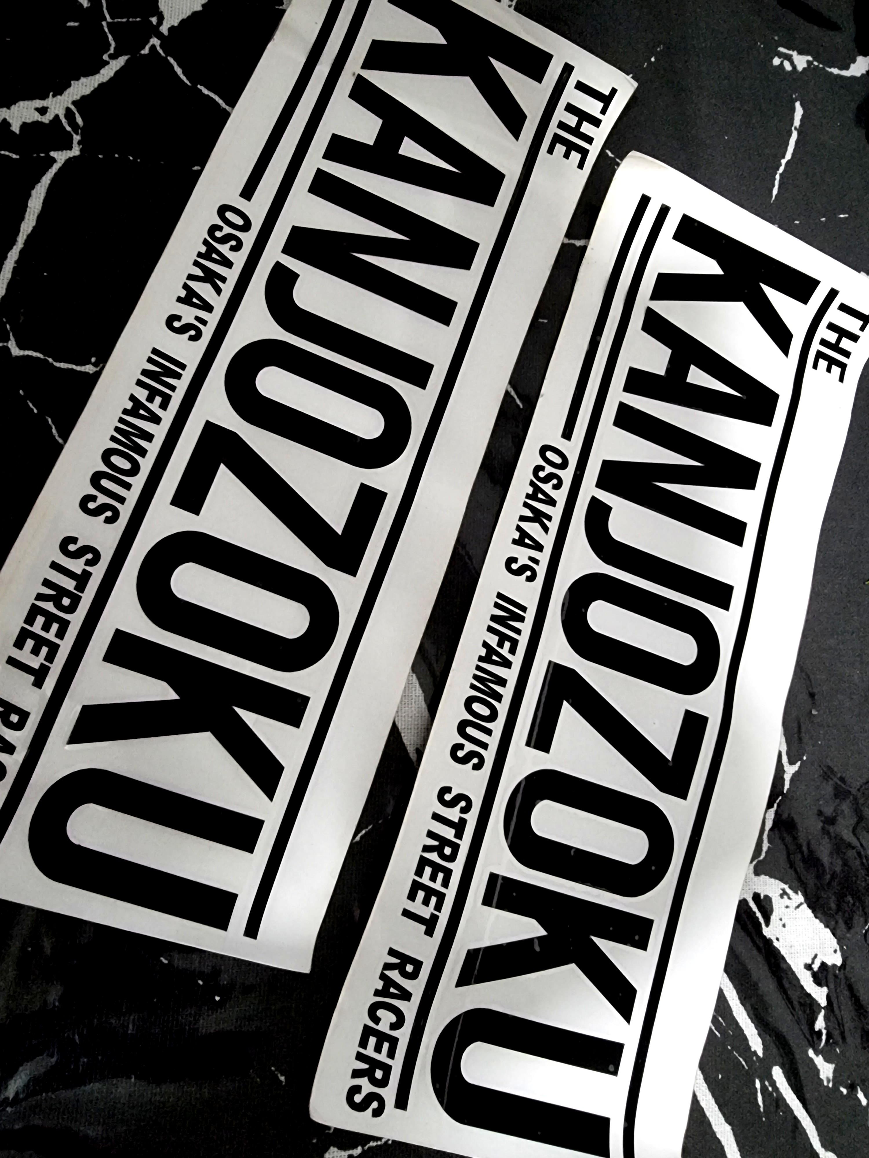 kanjozoku sticker, Motorcycles, Motorcycle Accessories on Carousell