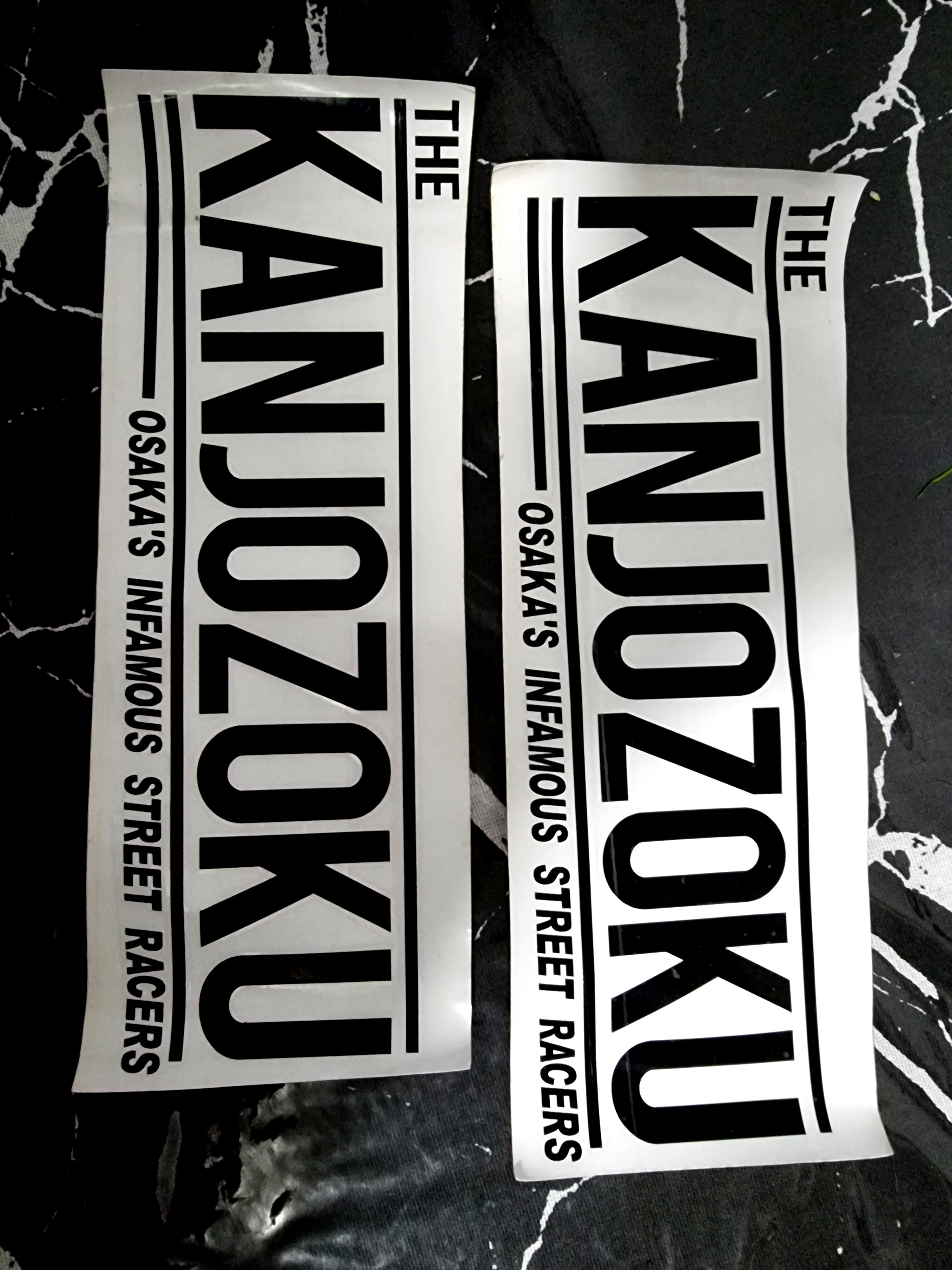 kanjozoku sticker, Motorcycles, Motorcycle Accessories on Carousell