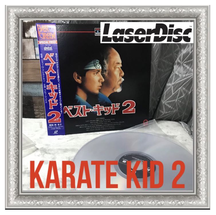 KARATE KID 2 Laserdisc Vintage Collection, Hobbies & Toys, Music ...