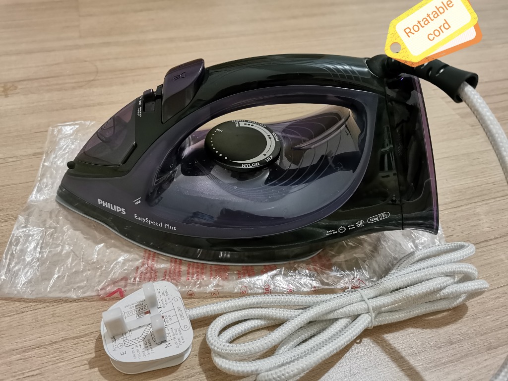 [LIKE NEW] Philips Steam Iron with Ceramic Soleplate EasySpeed Plus ...