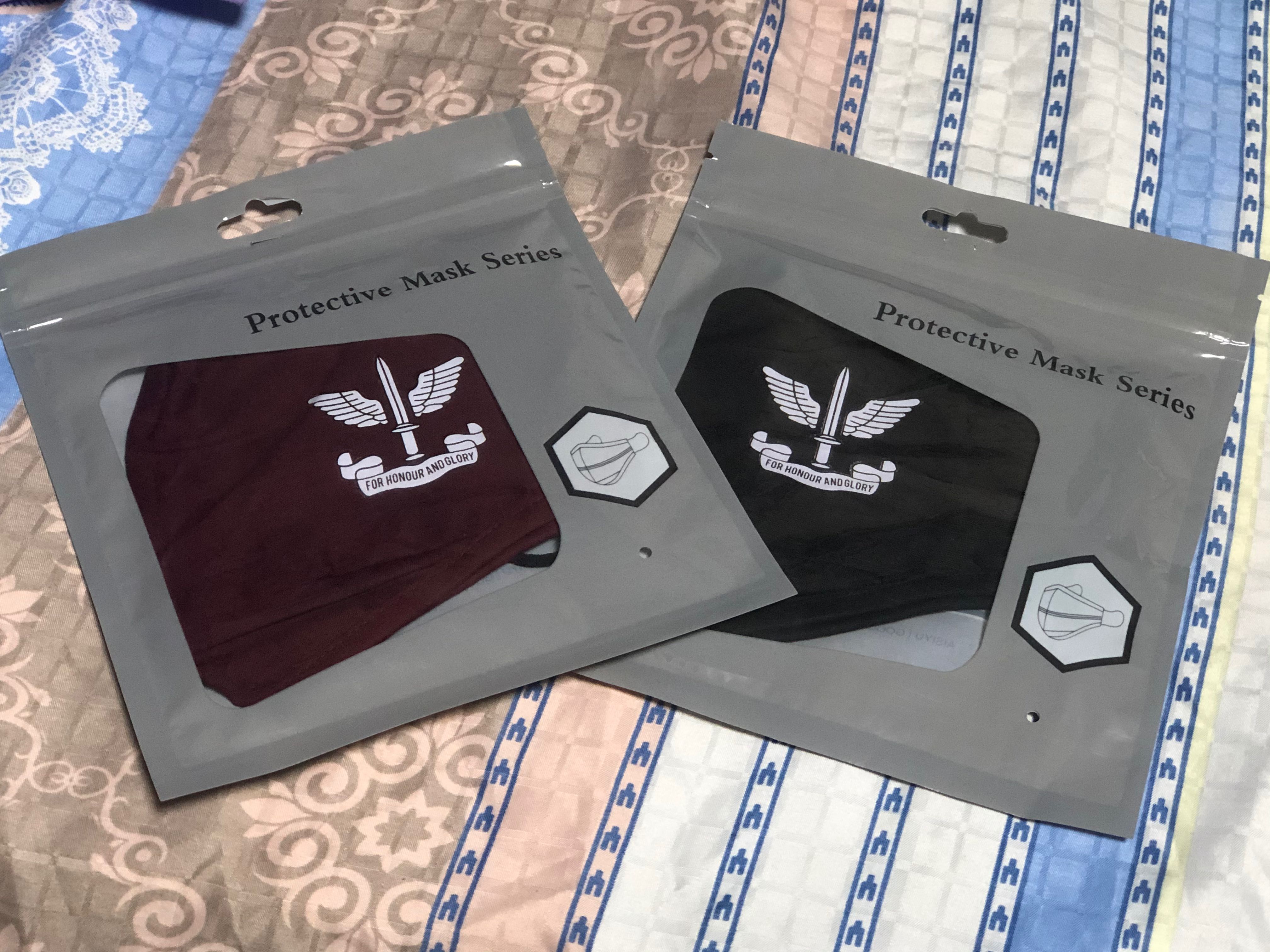 Limited Edition SAF Black Commando Mask Final Piece, Hobbies & Toys ...