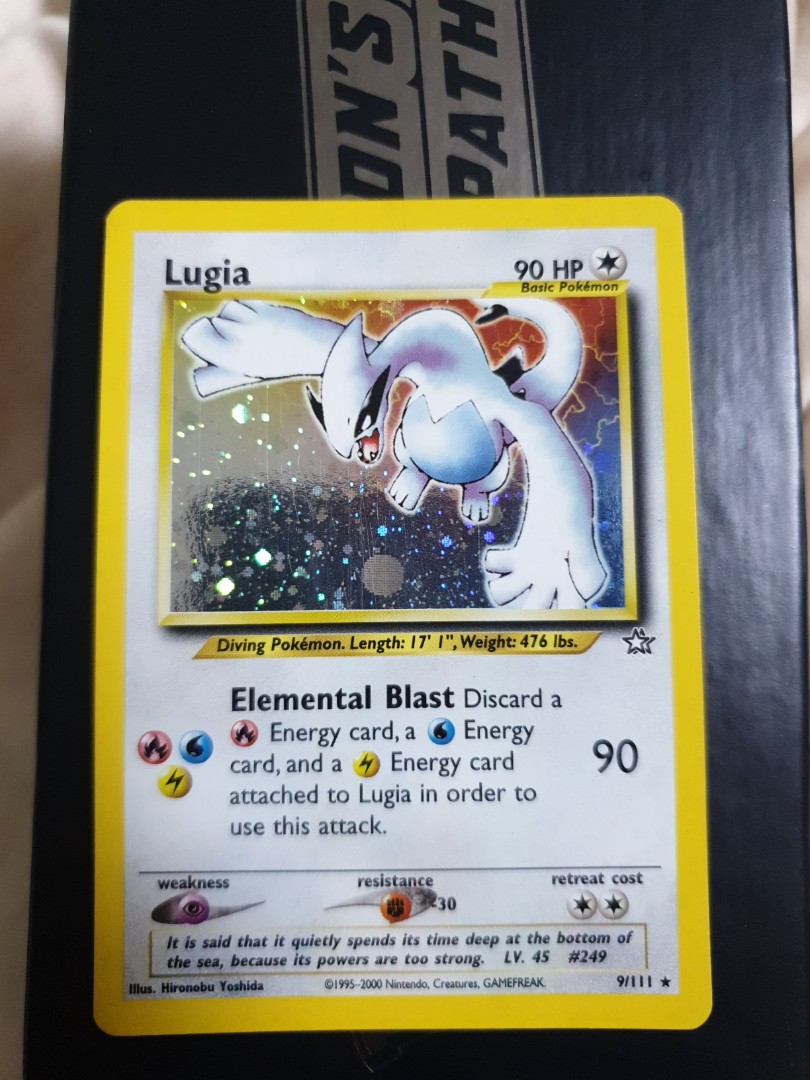 Lugia Neo Genesis, Hobbies & Toys, Toys & Games on Carousell