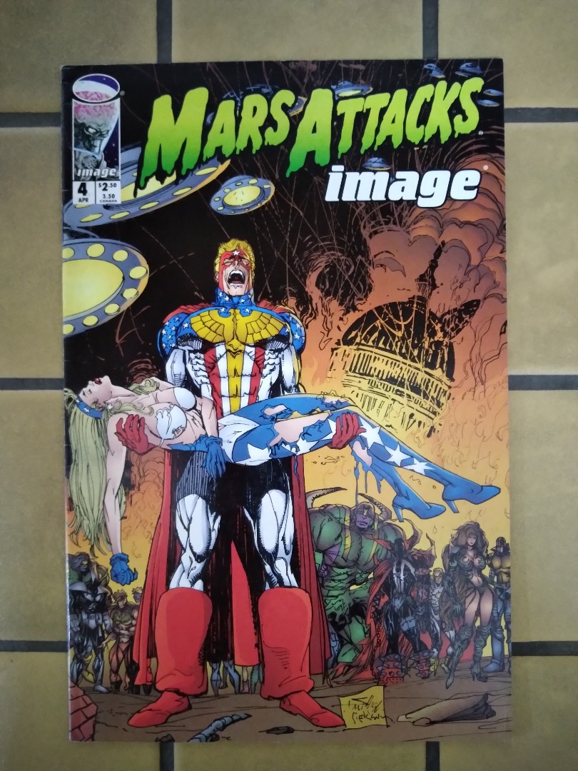 Mars Attacks #4 ( Andy Smith - Cover Art ) Image Comics, Hobbies & Toys, Books & Magazines ...