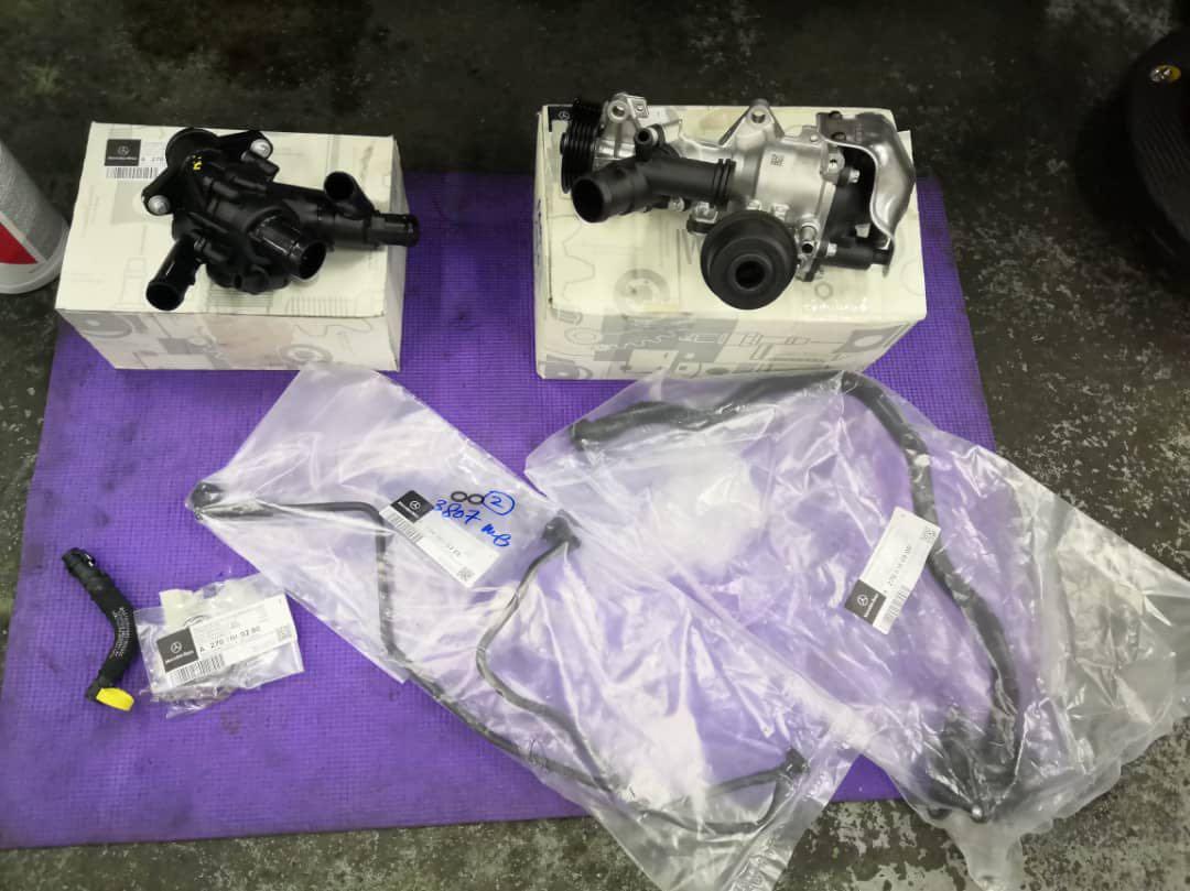 Mercedes-Benz A180/A200 W176/GLA180/ X156 /200 w117water pump ...