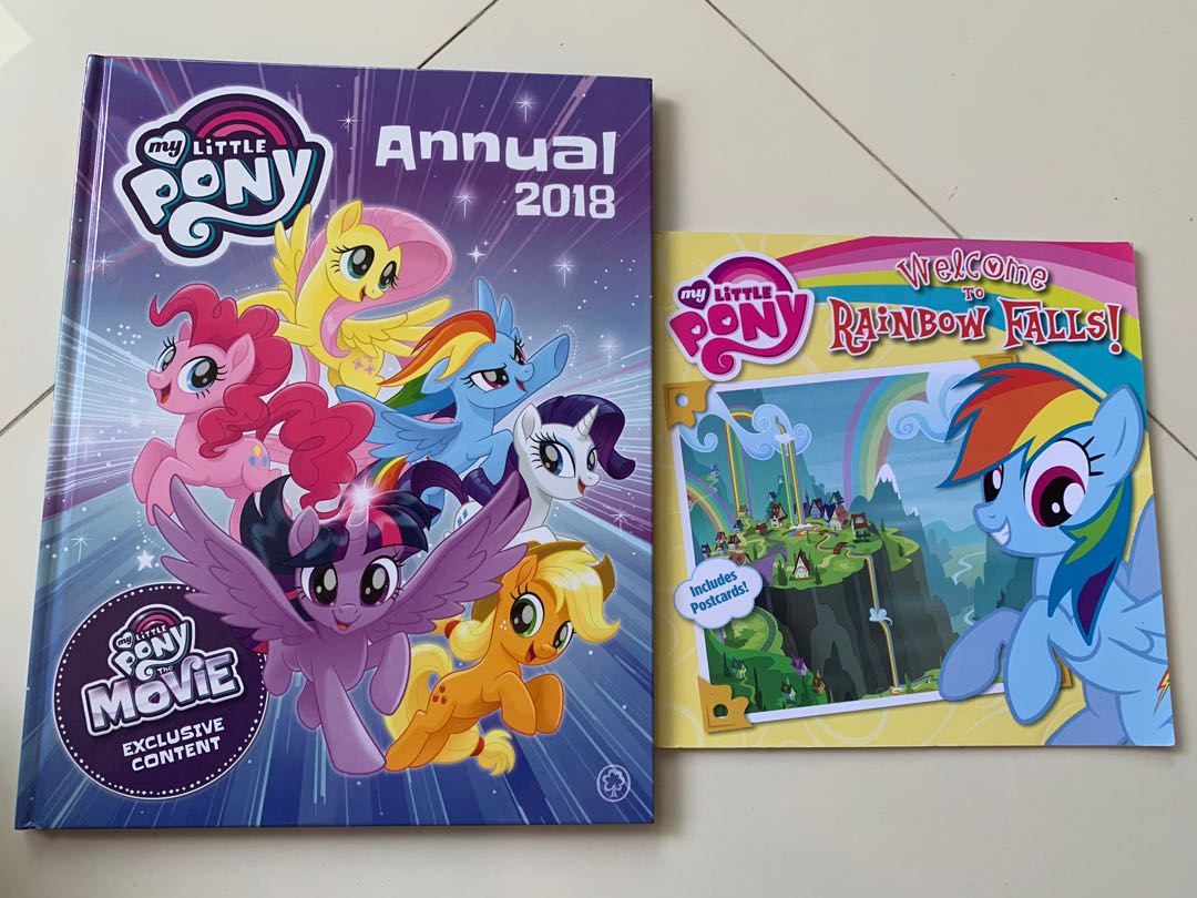 My Little Pony Annual 2018/ Welcome to Rainbow Falls!, Hobbies & Toys ...