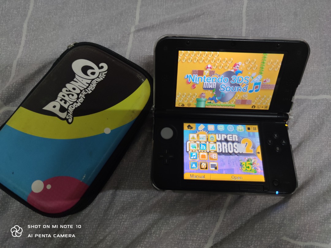 Nintendo OLD 3ds XL Supermario Edition, Video Gaming, Video Game ...