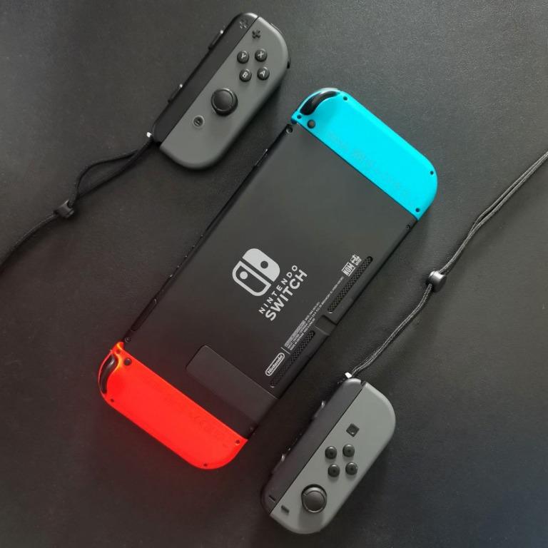 Nintendo Switch V2 Neon Blue and Red, Video Gaming, Video Game Consoles ...
