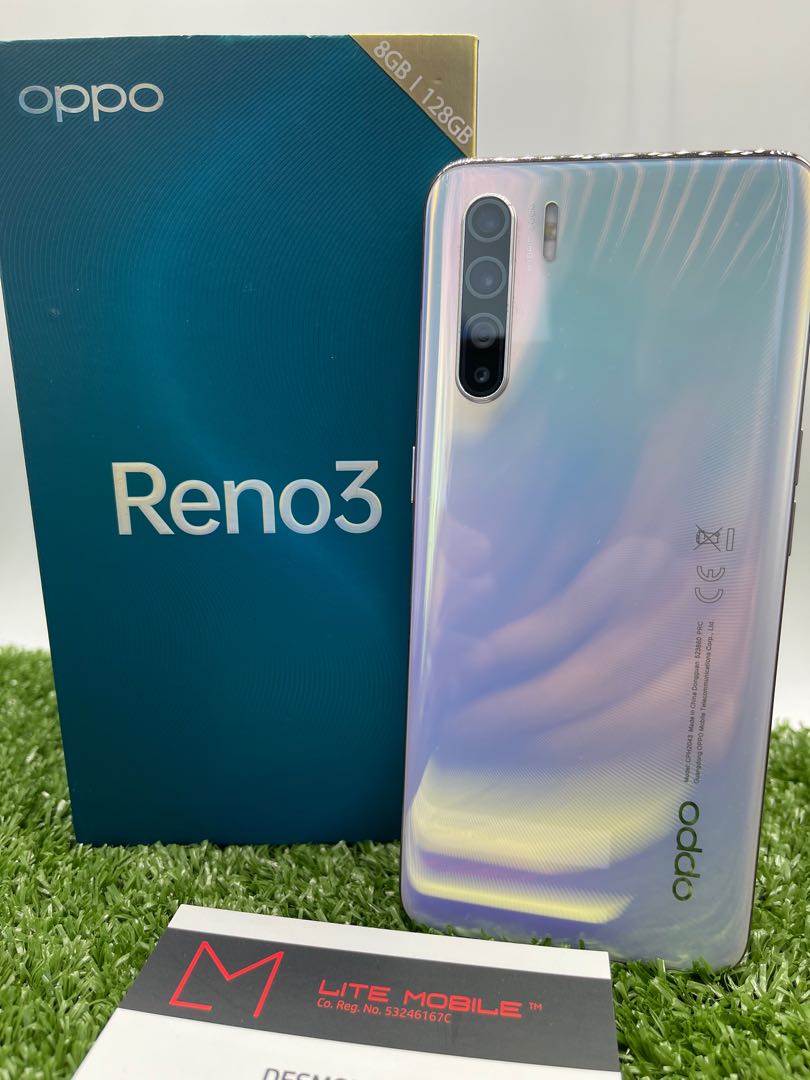 Oppo Reno 3 (8/128GB) Sky White, Mobile Phones & Gadgets, Mobile Phones ...