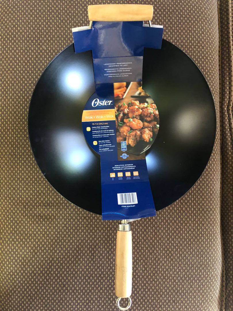 Oster Wok, Furniture & Home Living, Kitchenware & Tableware, Cookware ...