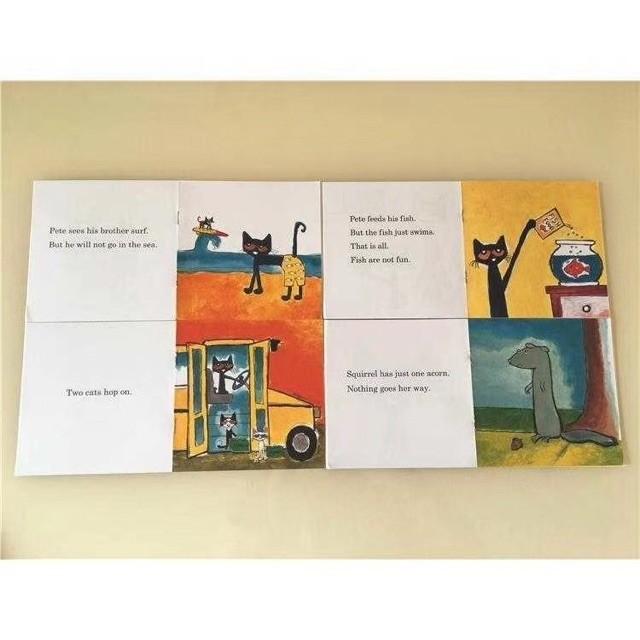 Pete the cat 12 mini books short and long vowel sounds brand new ...