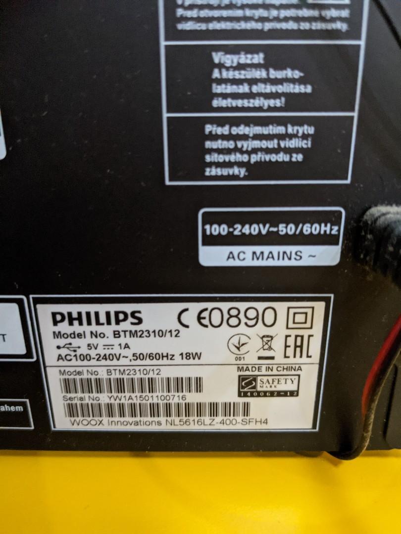 Philips Micro music system BTM2310/12, Audio, Portable Music Players on ...