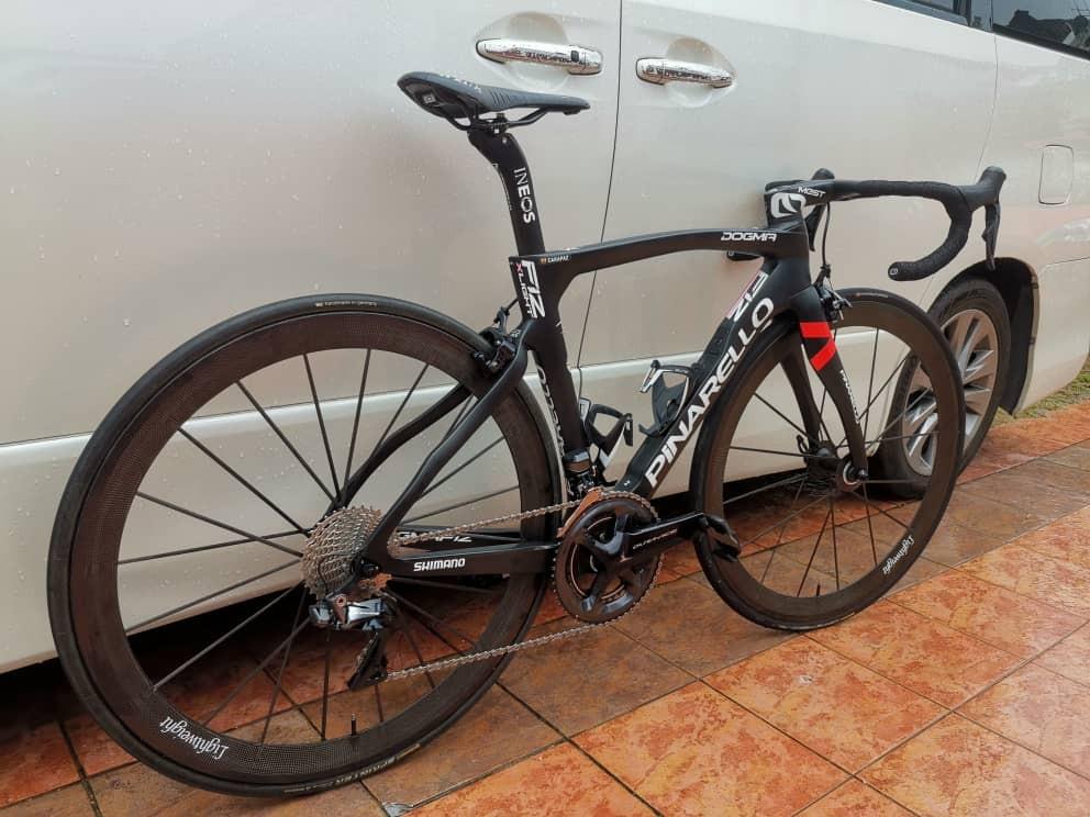 Pinarello dogma F12 x-light rim Carapaz frameset size 50, Sports ...