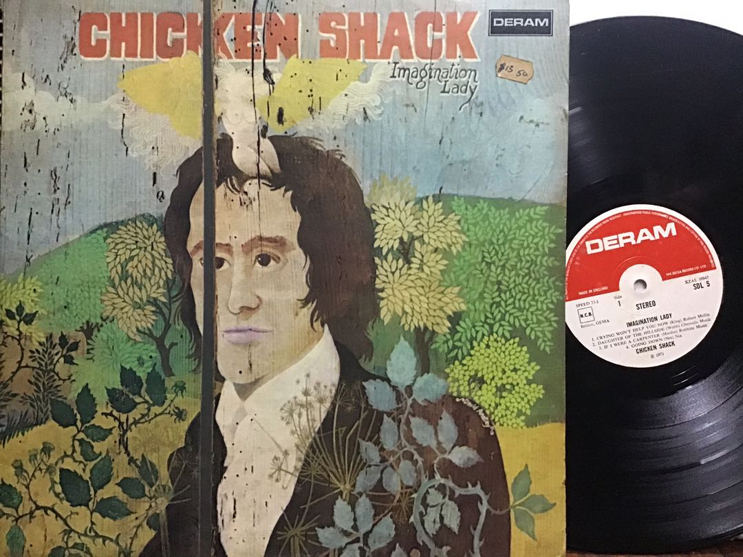 LP Chicken Shack - Imagination Lady VINYL RECORD Anubis Piring Hitam ...