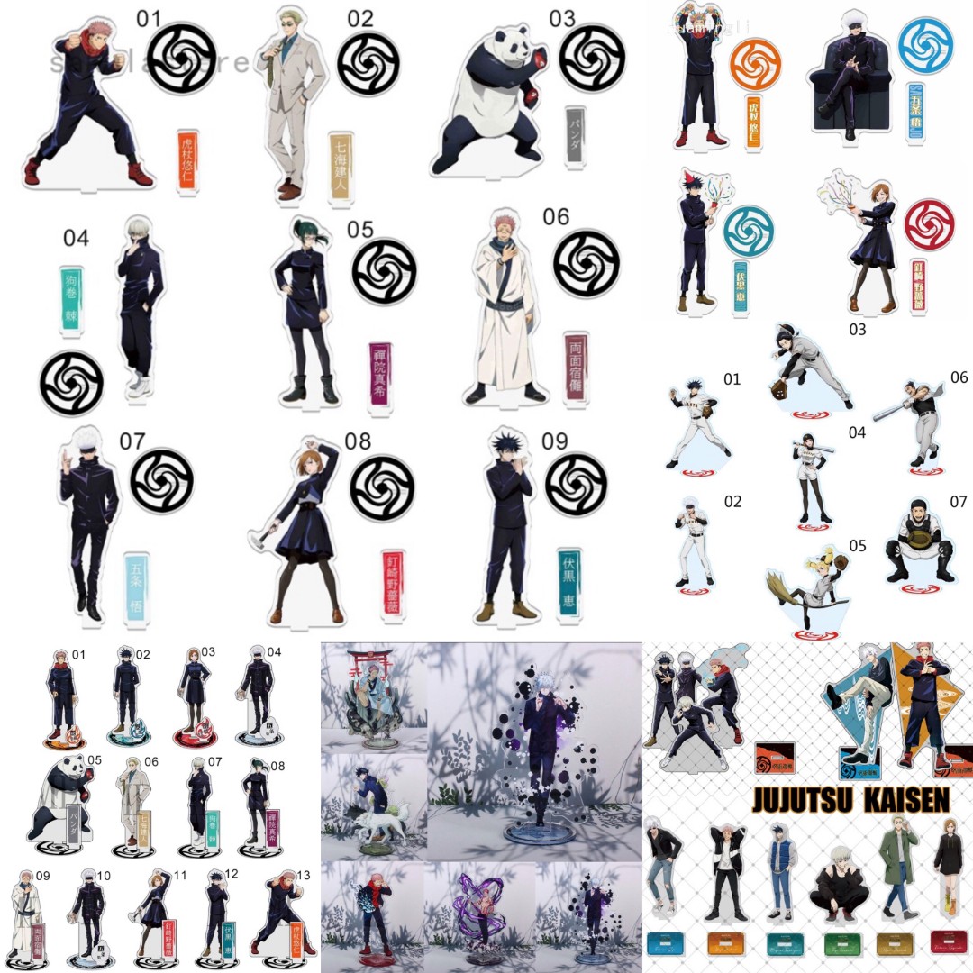 (PO) Jujutsu kaisen acrylic standee, Hobbies & Toys, Memorabilia ...