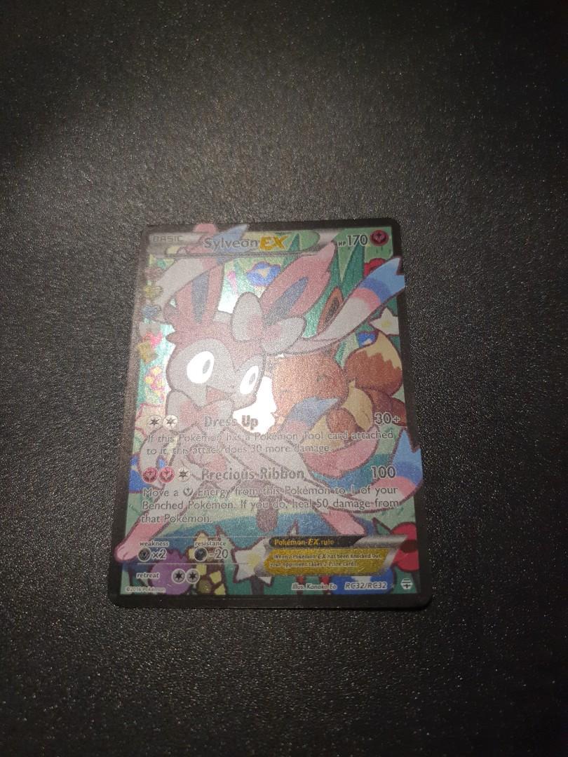 Pokemon TCG Generations Sylveon EX Full Art Ultra Rare Card, Hobbies ...