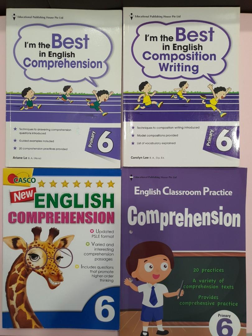 PSLE P6 English Comprehension & Composition books, Hobbies & Toys ...