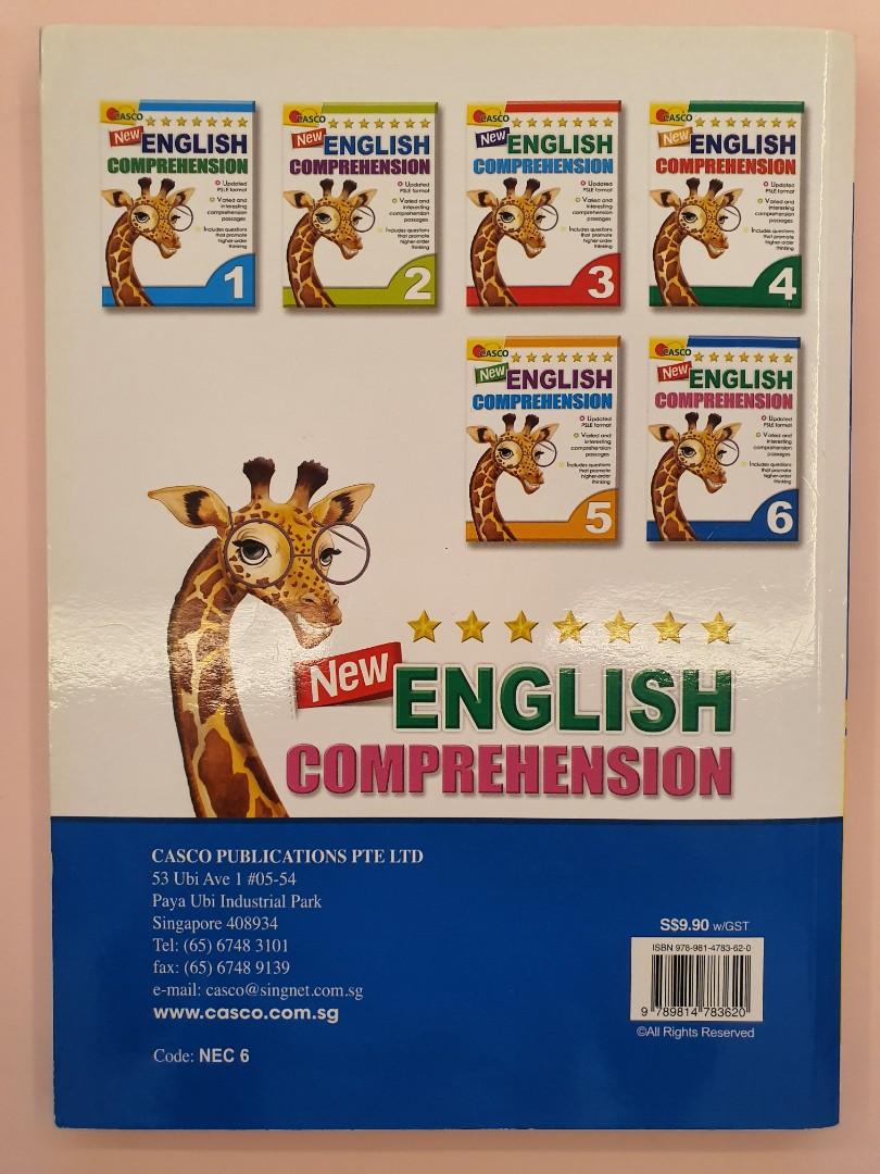 PSLE P6 English Comprehension & Composition books, Hobbies & Toys ...