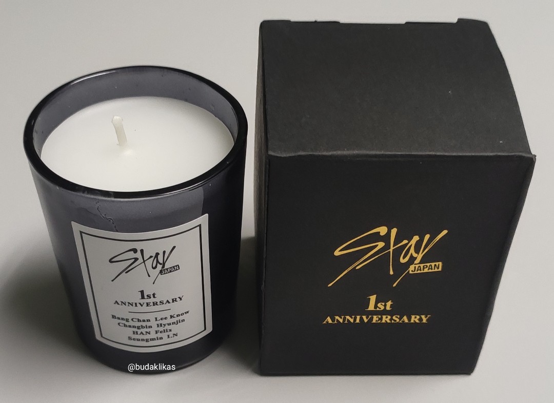 [RARE ITEM] Stray Kids STAY Japan 1st Anniversary Mini Candle, Hobbies ...