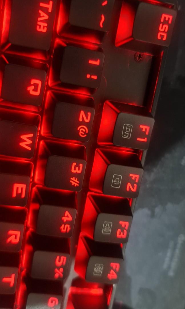 Red Dragon kumara k552 rgb version mechanical keyboard, Computers ...