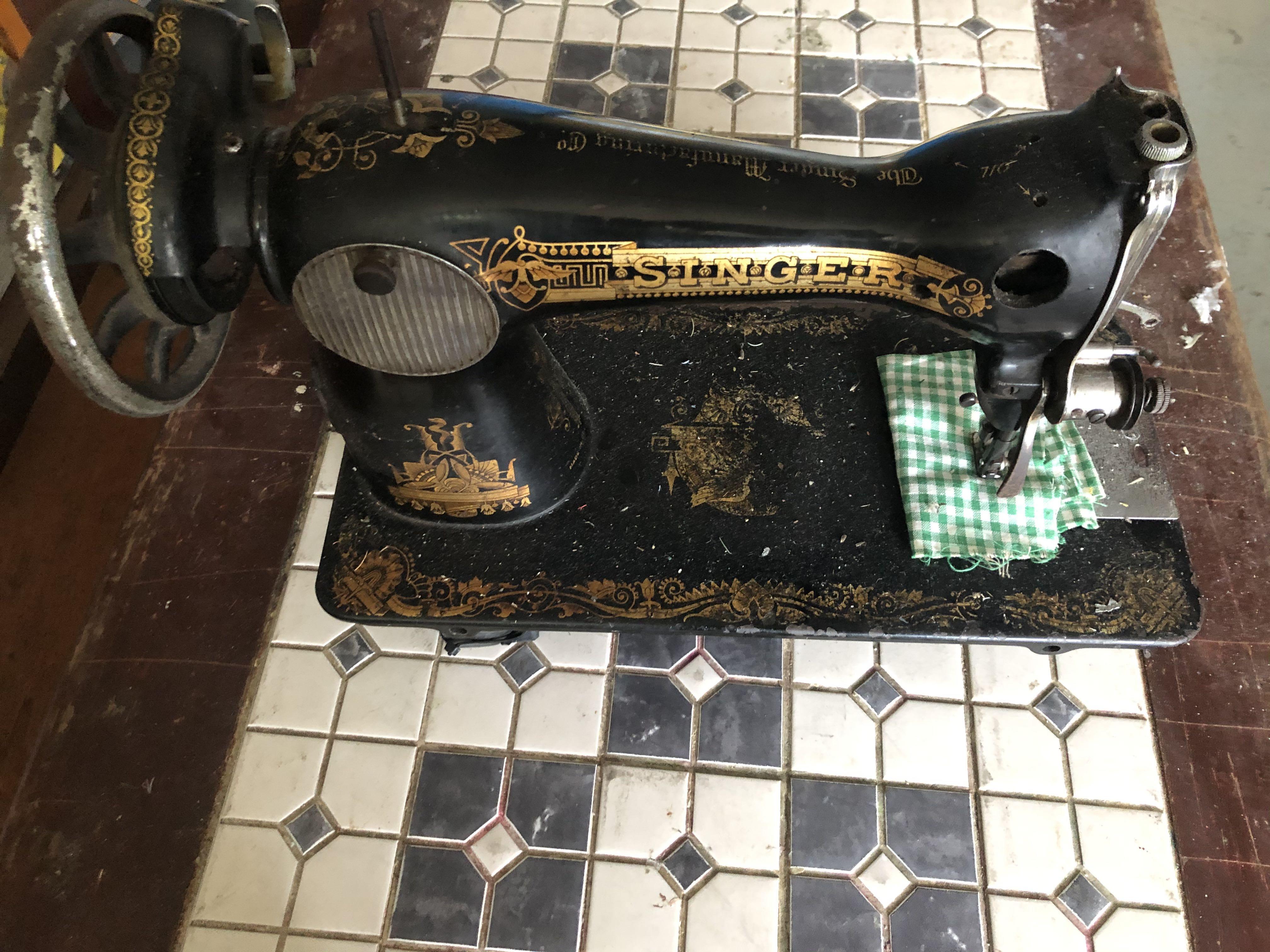 Singer Brand Traditional Machine Head Only, Model 15NL (Antique Sewing ...