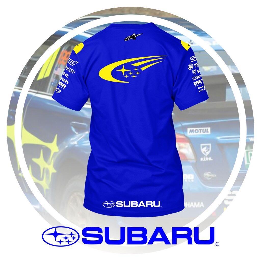 Subaru Rally Team USA Racing Team Motorsport T-shirt Super Premium, Men ...