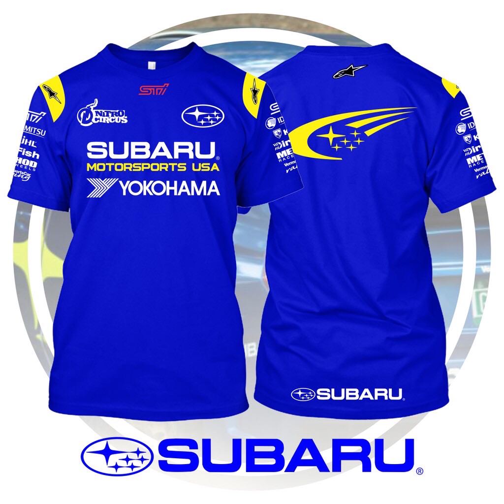 Subaru Rally Team USA Racing Team Motorsport T-shirt Super Premium, Men ...