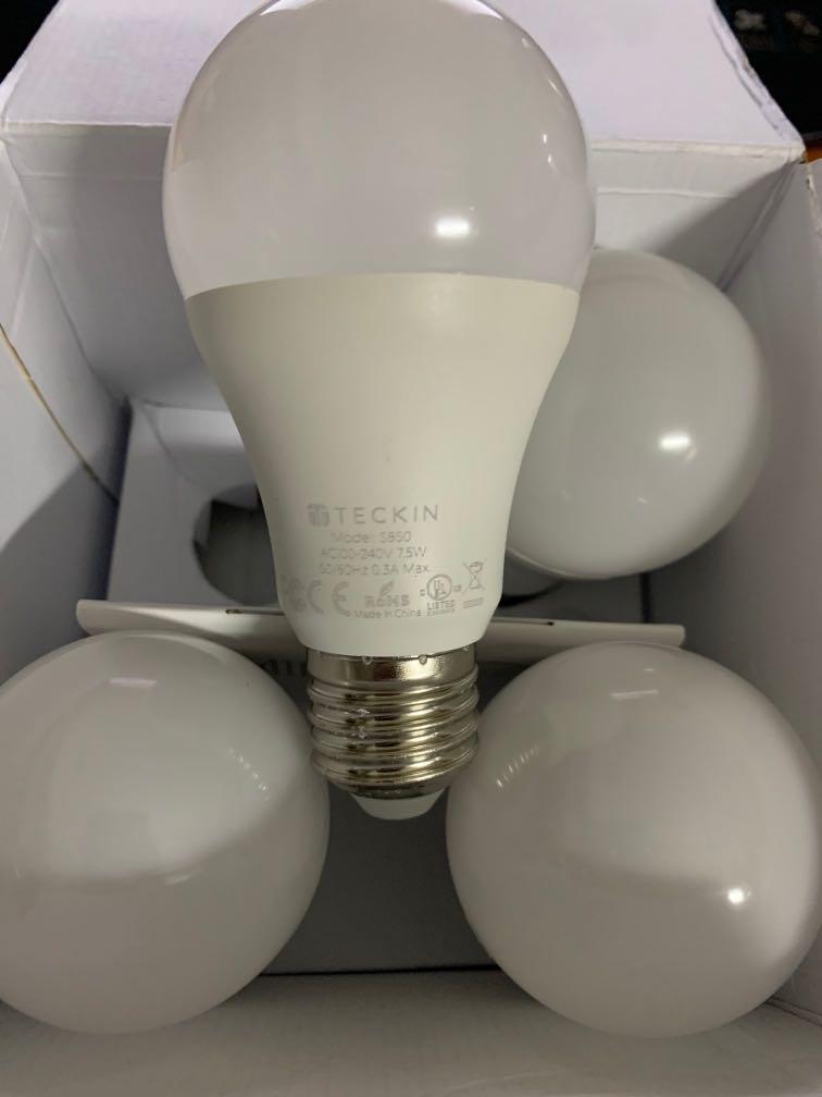 TECKIN LED Smart Bulb SB50, Furniture & Home Living, Lighting & Fans ...