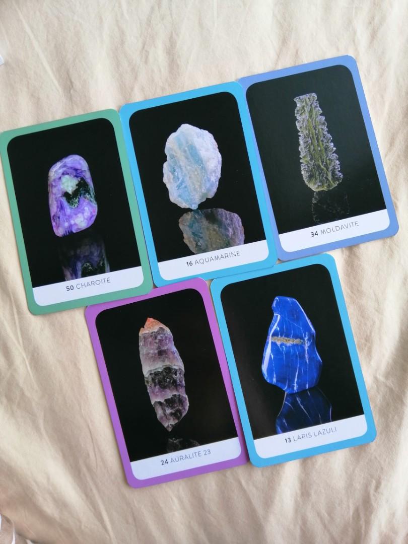 The Crystal Wisdom Healing Oracle Deck, Hobbies & Toys, Toys & Games on ...