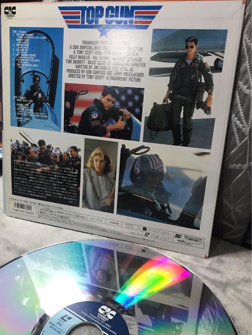 Top gun Laser Disc Vintage Collection with OBi, Hobbies & Toys, Music ...