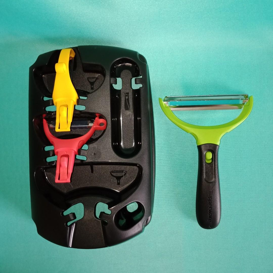 TUPPERWARE CLICK SERIES PEELER SET, Furniture & Home Living ...