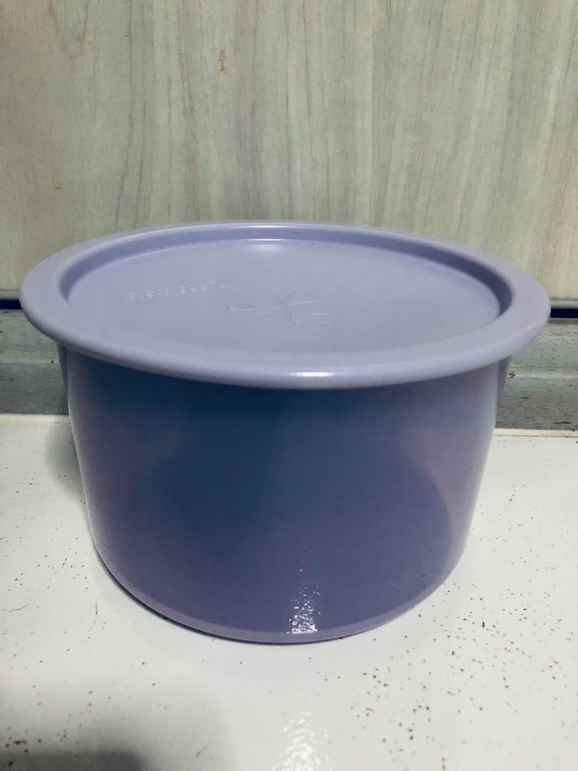 Tupperware One Touch OTT 650ml canister container in lilac purple ...