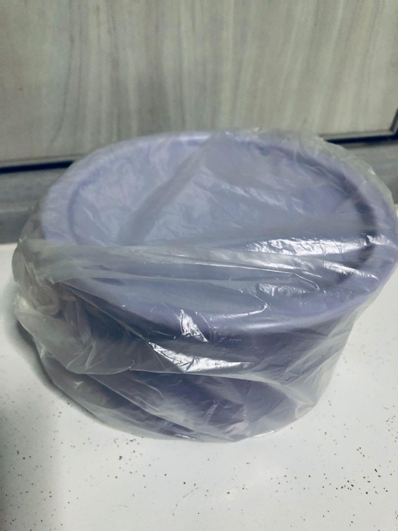 Tupperware One Touch OTT 650ml canister container in lilac purple ...