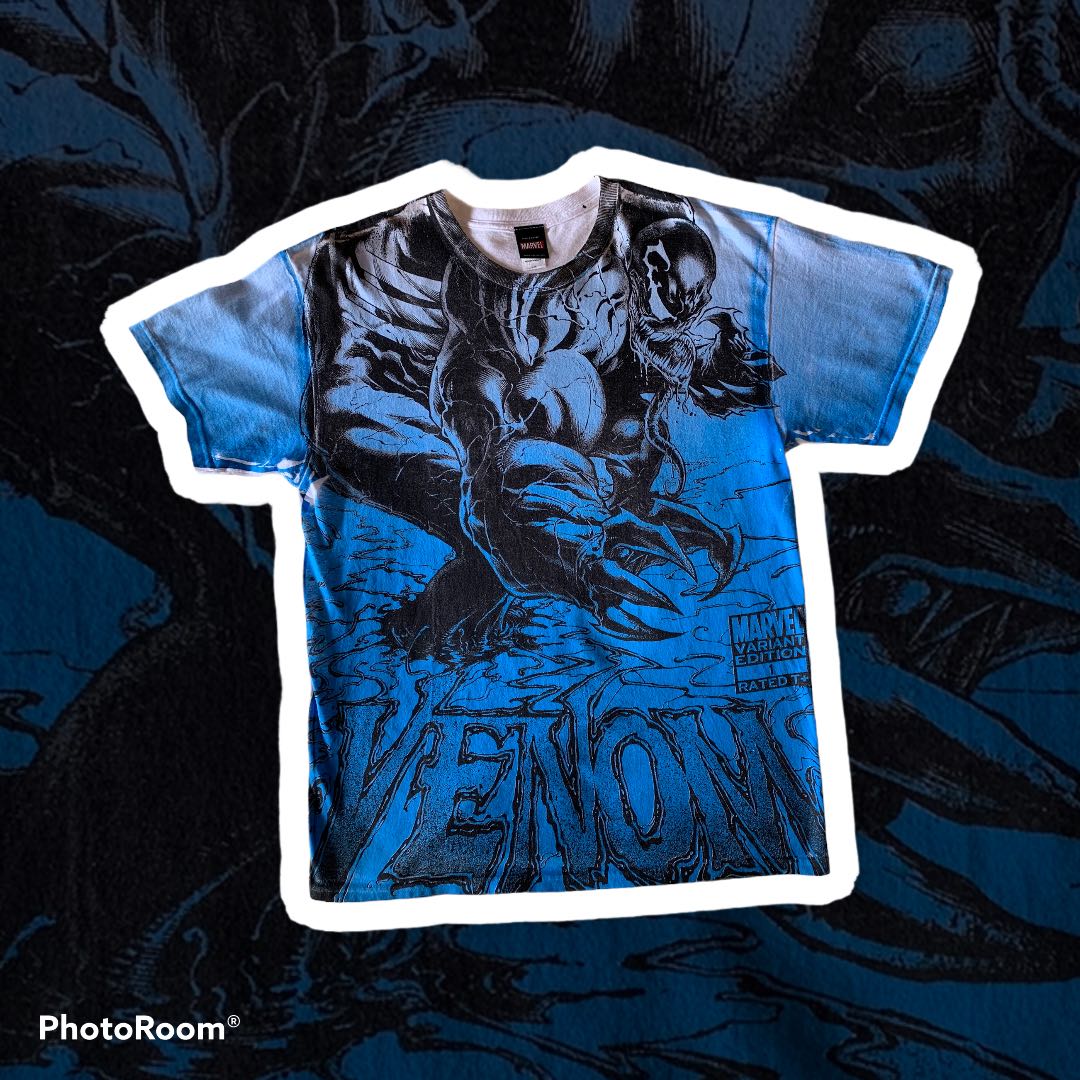 [VERY RARE ] Venom Marvel Mad Engine, Men's Fashion, Tops & Sets ...