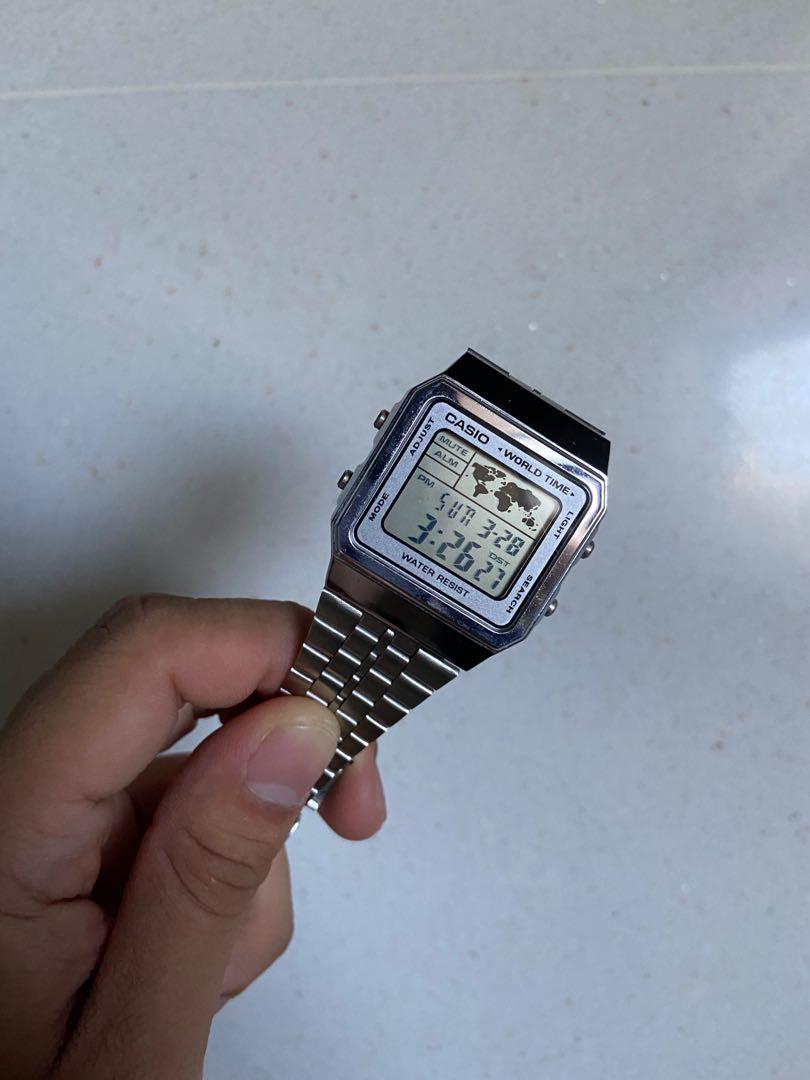 VINTAGE Casio A500W Silver AUTHENTIC , Mobile Phones & Gadgets, Wearables & Smart Watches on ...