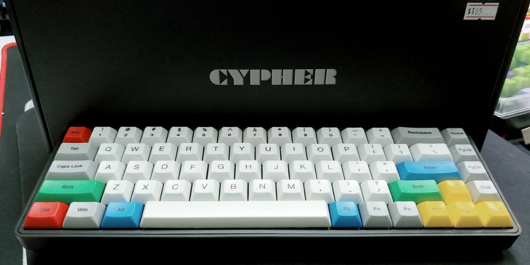 Vortex Cypher DSA 65% (Cherry MX Clear) Mechanical Keyboard, Computers & Tech, Parts ...