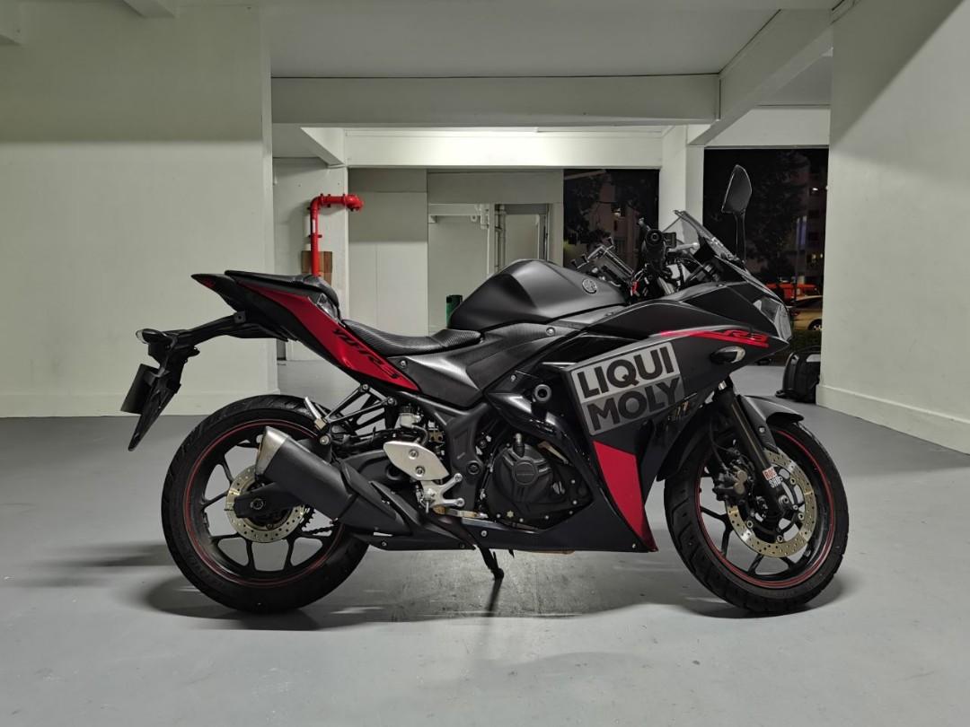 Yamaha R3 2017 (Fully Paid), Motorcycles, Motorcycles for Sale, Class ...