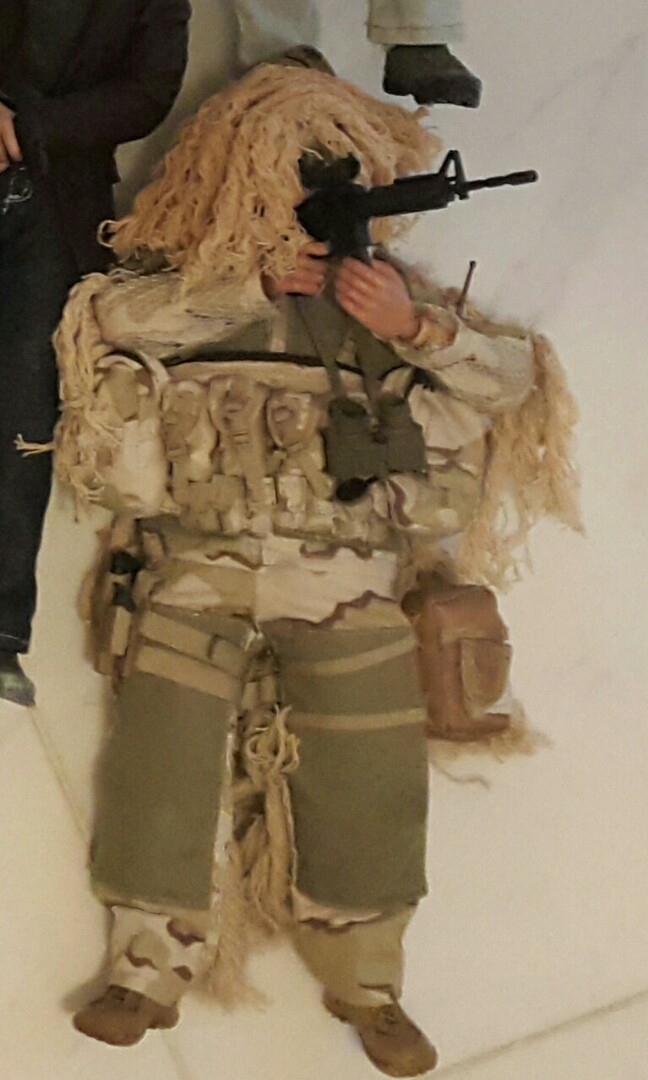 代友出售 1/6 U.S. navy seal sniper 非 hottoys enterbay damtoys sideshow 3a ...