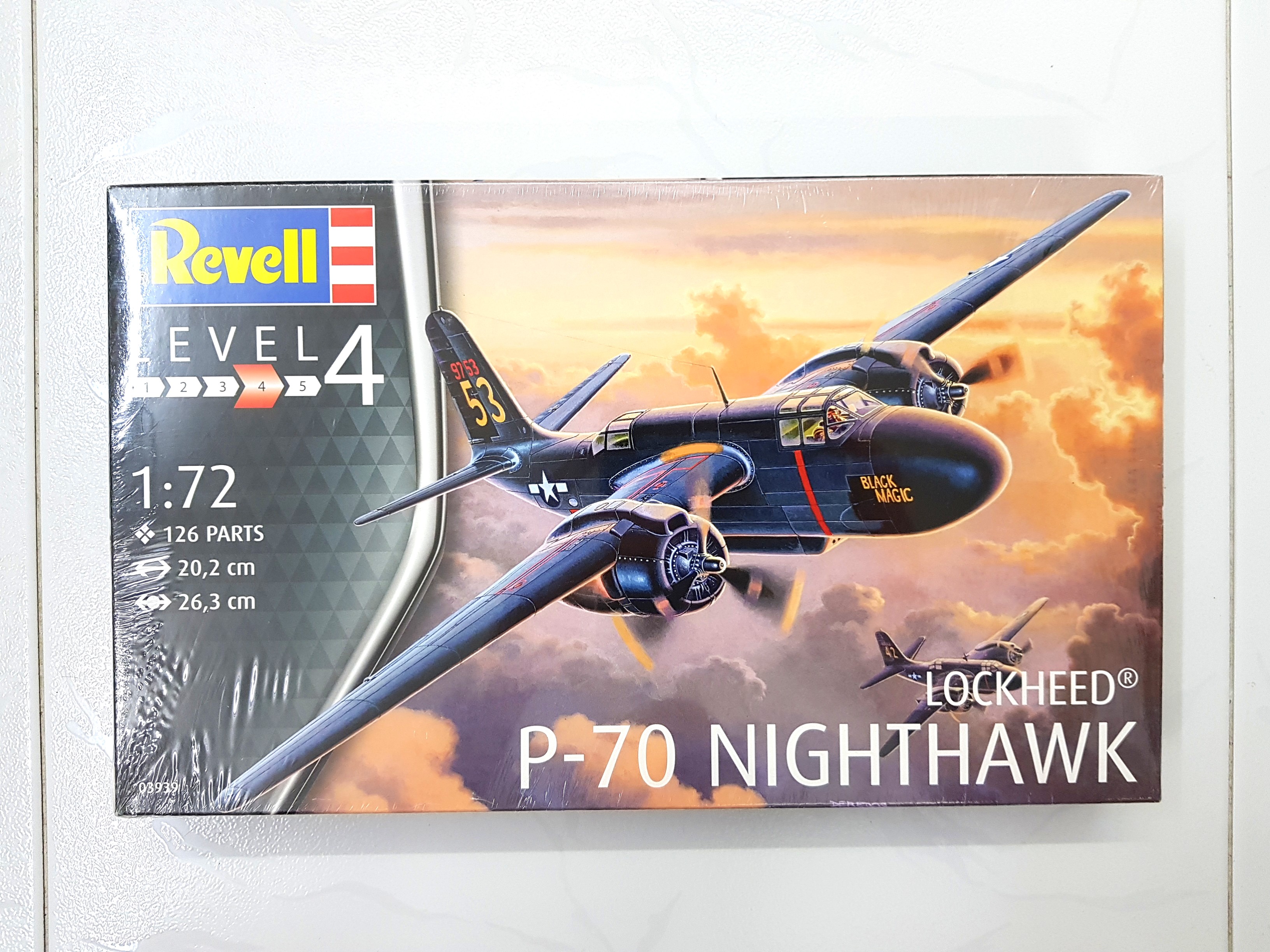 1/72 #03939 Revell Medium Bomber Lockheed P-70 Nighthawk *Rare & Hard ...