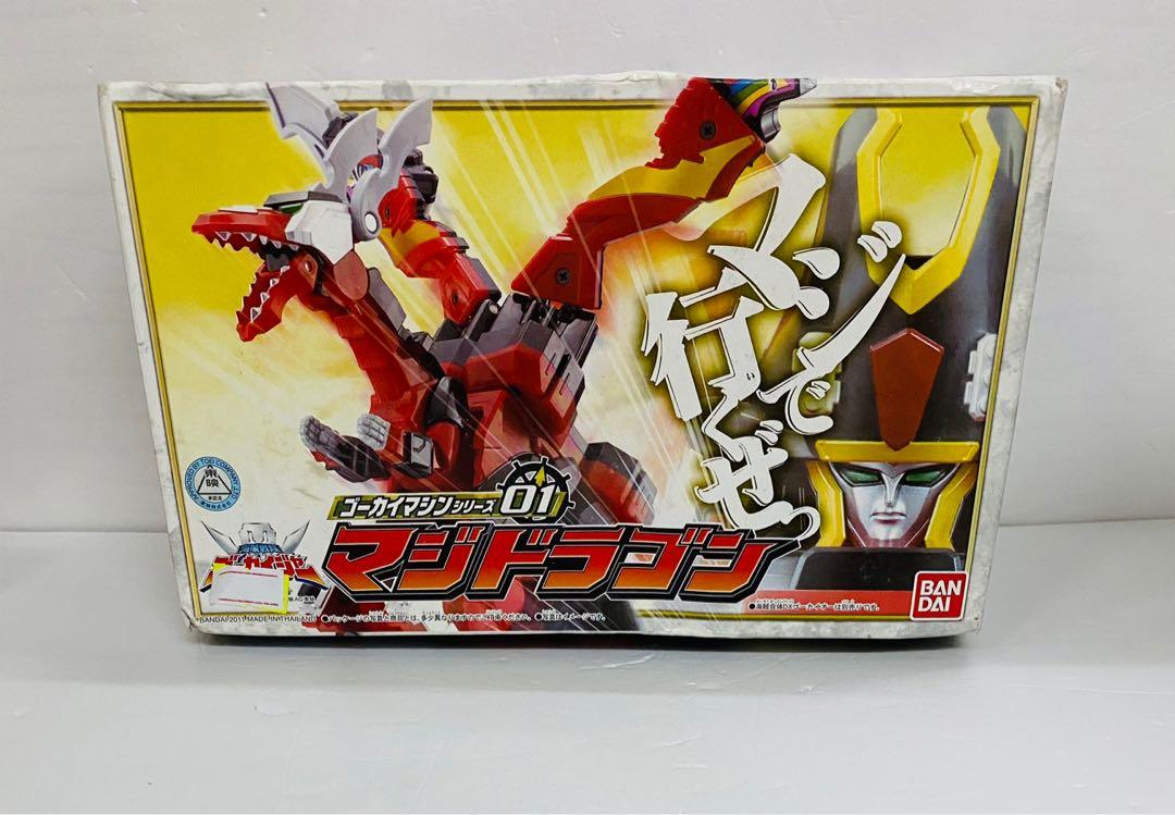 海賊戰隊 Gokaiger Gokai Machine 01 Magidragon Figure DX Bandai 全新 盒舊, 興趣及遊戲 ...