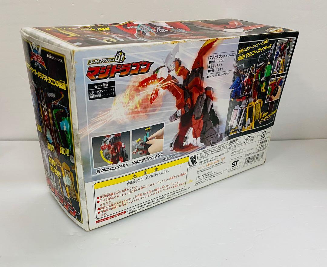 海賊戰隊 Gokaiger Gokai Machine 01 Magidragon Figure DX Bandai 全新 盒舊, 興趣及遊戲 ...