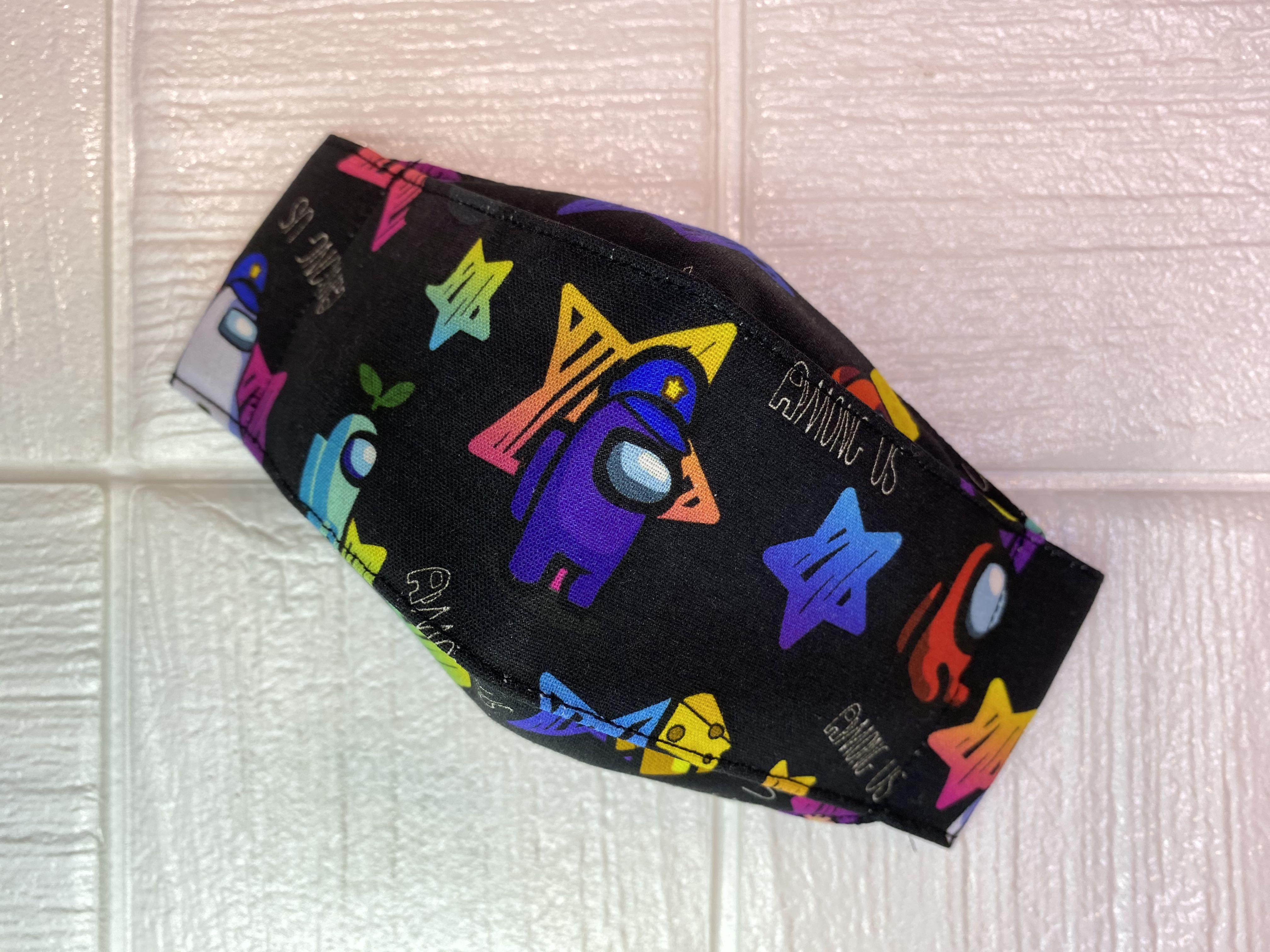 Among us mask 3D mask boat mask CNY mask handmade mask reusable mask ...