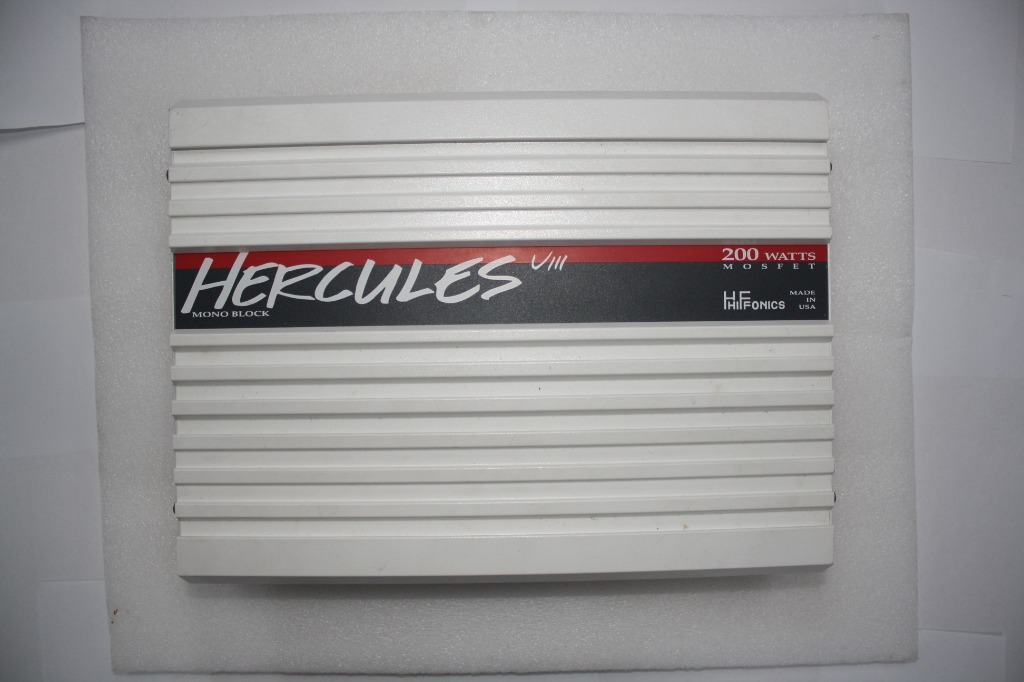 Amplifier Monoblock (USA) - Hifonics Hercules VIII, Audio, Soundbars ...