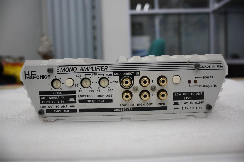 Amplifier Monoblock (USA) - Hifonics Hercules VIII, Audio, Soundbars ...