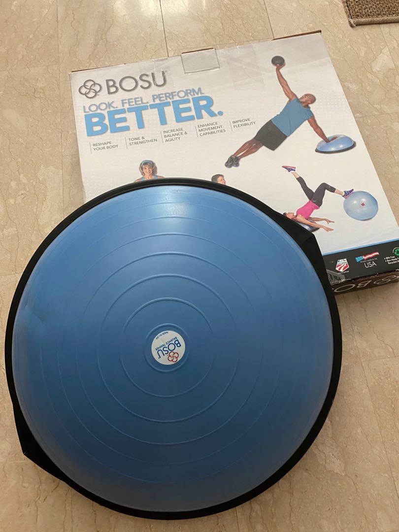 BOSU Ball, Sports Equipment, Exercise & Fitness, Toning & Stretching ...
