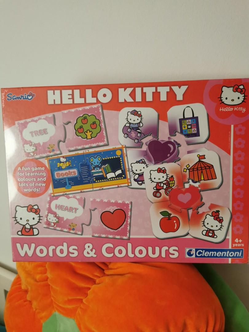 Brand new Hello Kitty words and colours, Hobbies & Toys, Toys & Games ...