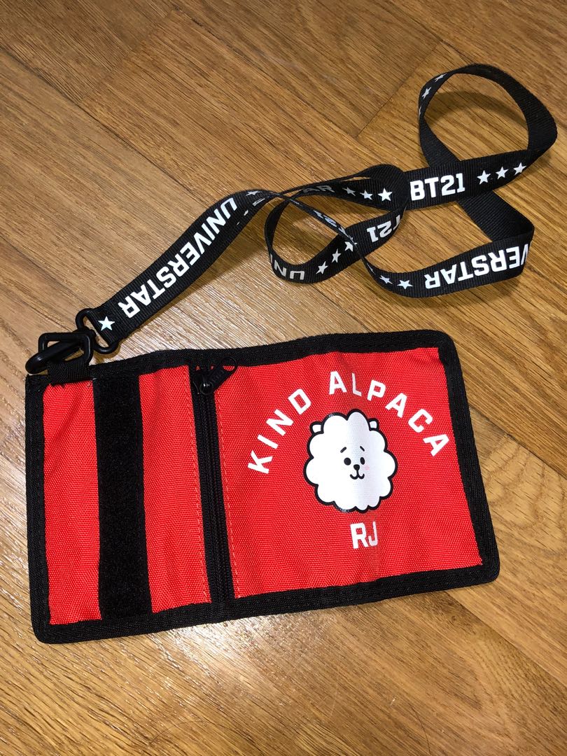 official bt21 rj wallet, Luxury, Bags & Wallets on Carousell